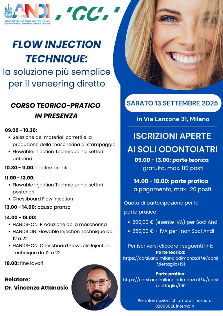Corso teorico-pratico "FLOW INJECTION TECHNIQUE: la soluzione più ...